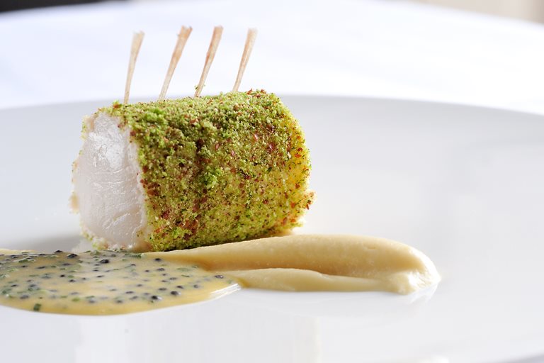 Scallop & Prawn Roulade Recipe with Sous Vide Cauliflower puree - Great ...