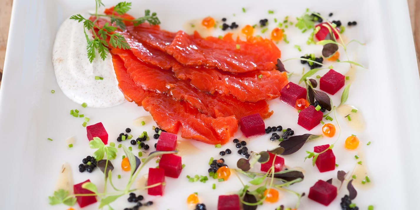 Black Treacle-Cured Salmon Recipe - Great British Chefs