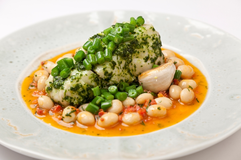 Cod with White Beans Recipe - Great British Chefs