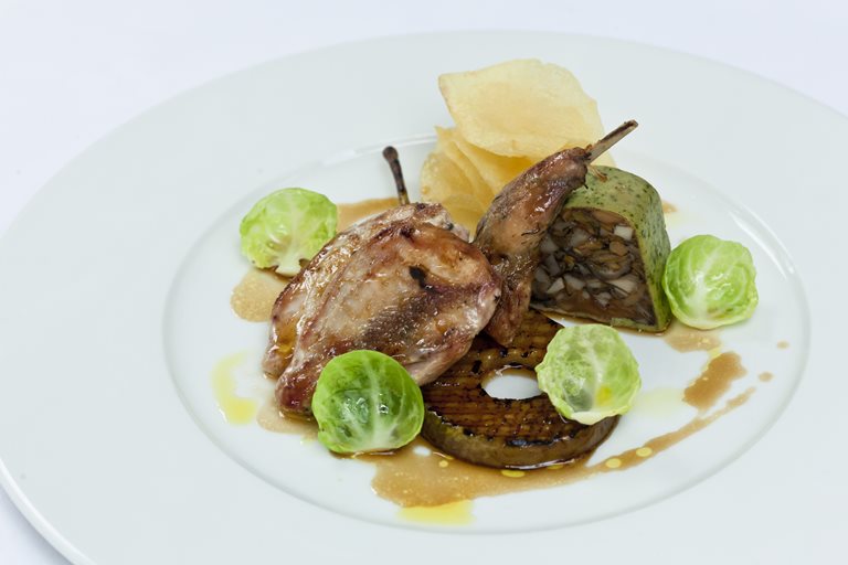 Partridge with Pears Recipe - Great British Chefs