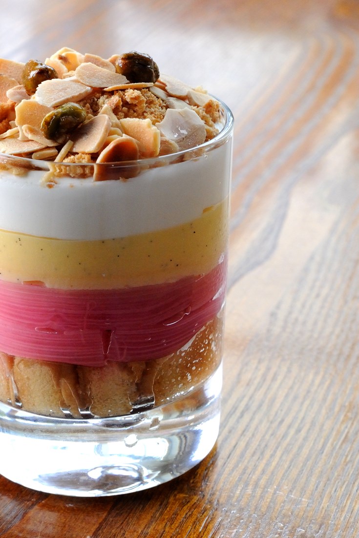 Rhubarb Trifle Recipe - Great British Chefs