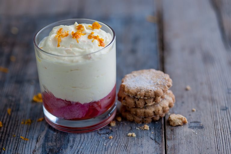 Orange Posset Recipe With Rhubarb - Kids Recipes - Great British Chefs
