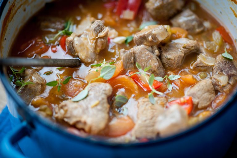 Lamb and Red Pepper Ragout Recipe - Great British Chefs