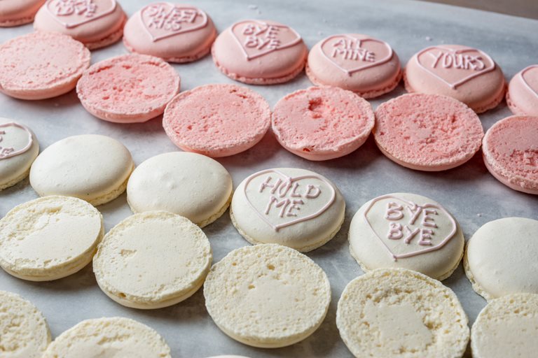 Love Heart Macaron Recipe - Great British Chefs