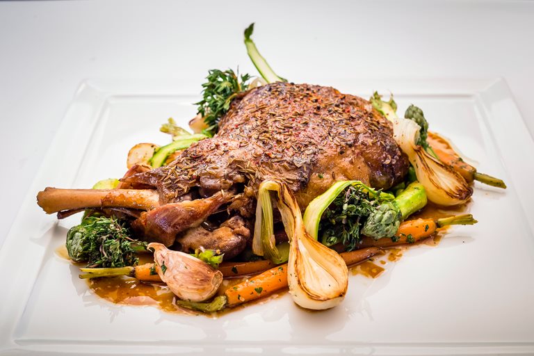 Confit Milk-Fed Lamb Shoulder Recipe - Great British Chefs