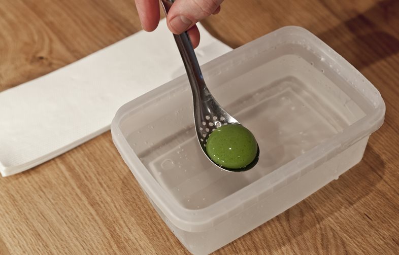 Reverse Spherification Mango Recipe | Deporecipe.co