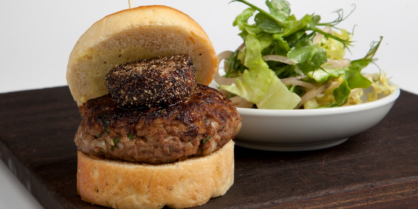Rump Steak Burger Bone Marrow Recipe Great British Chefs