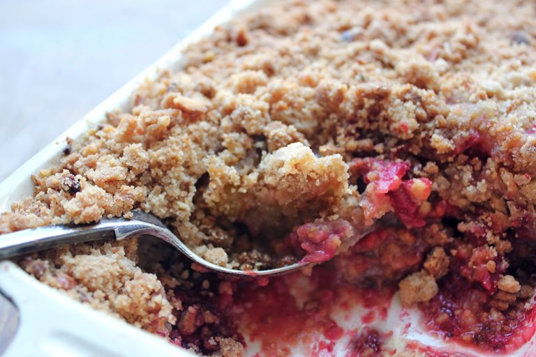 Beetroot, Walnut and Apple Crumble Recipe - Great British Chefs Beetroot, Walnut and Apple Crumble Recipe - Great British Chefs