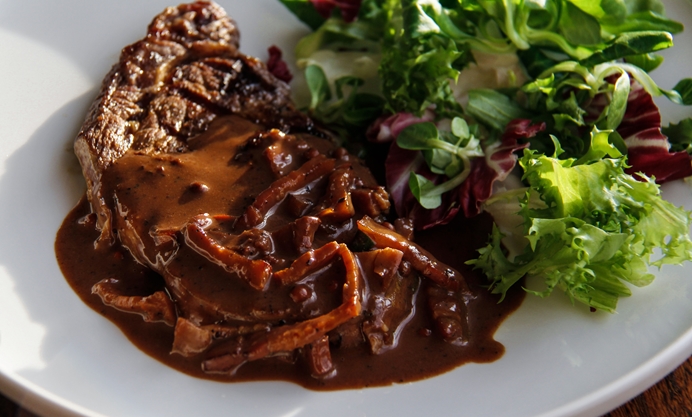 Steak in Chocolate and Coffee Sauce Recipe - Great British Chefs