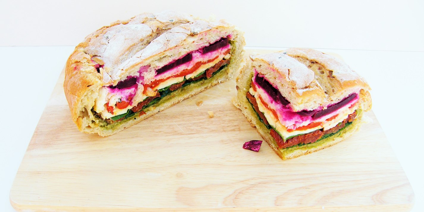 Stuffed Picnic Loaf Sandwich Recipe - Great British Chefs