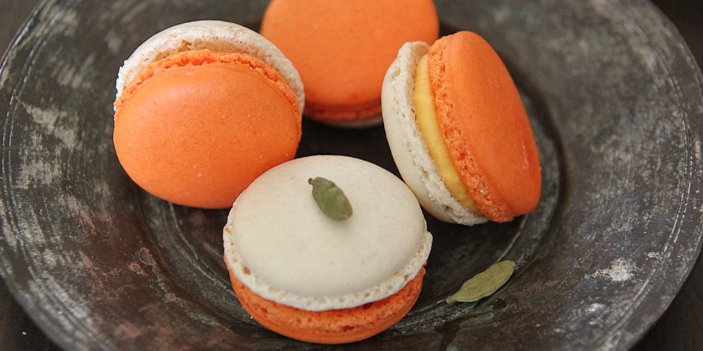 Mango and Cardamom Macaron Recipe - Great British Chefs