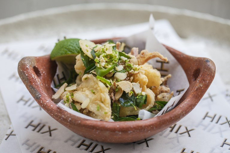 Crispy Fried Squid With Garlic Recipe - Great British Chefs