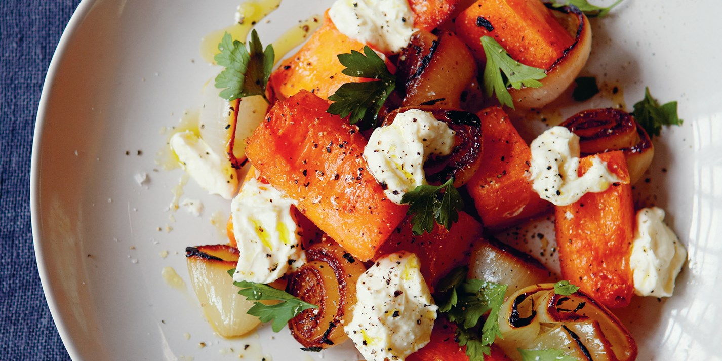 Roast Pumpkin Salad Recipe - Great British Chefs