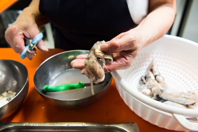 Raw Baby Cuttlefish Recipe - Great Italian Chefs