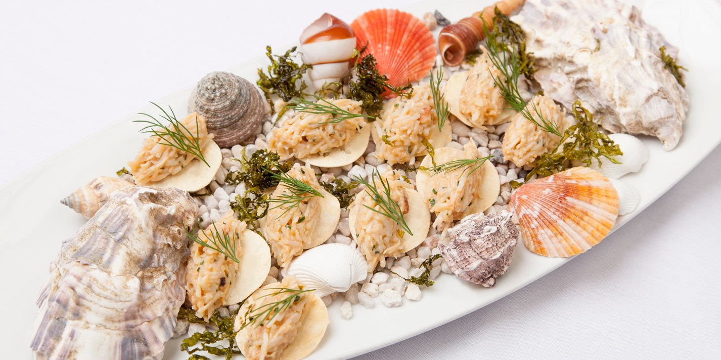 Fennel and Crab Canapé Recipe - Great British Chefs