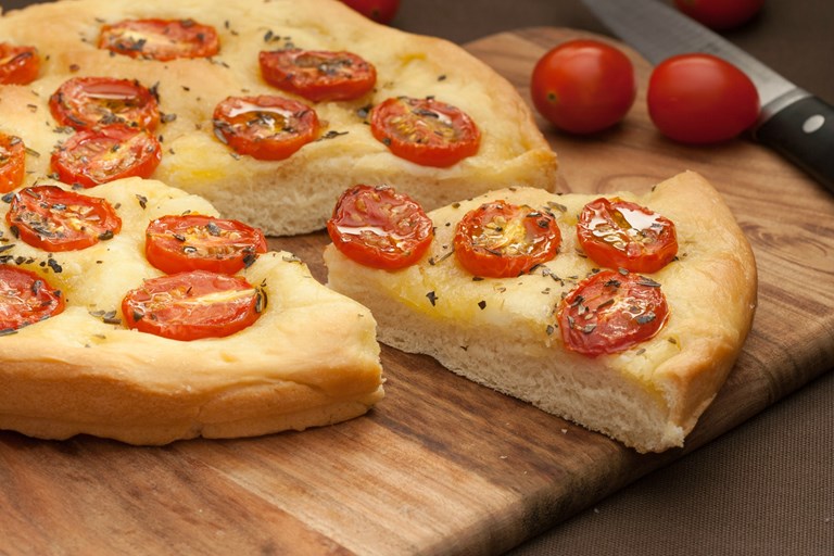 Schiacciata - Traditional Tuscan Flatbread Recipe - Great Italian Chefs