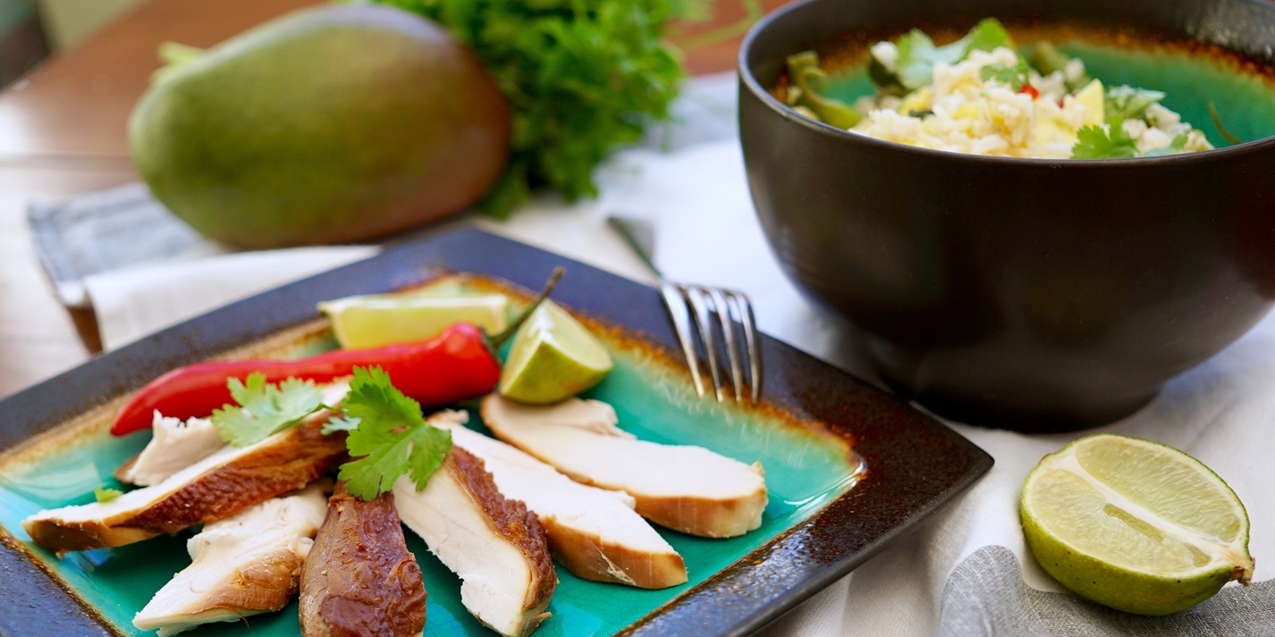 Matcha-Smoked Chicken Recipe - Great British Chefs