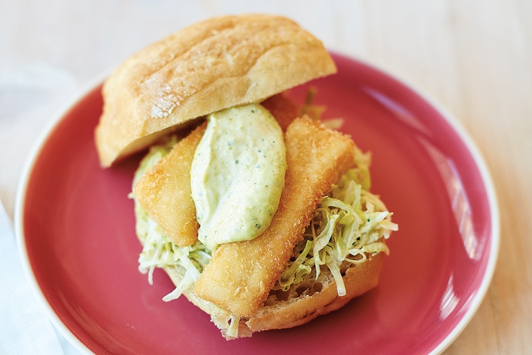Fish Finger Sandwich Recipe - Great British Chefs