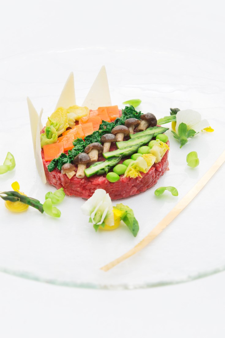 Beef Tartare Recipe with Vegetables - Great Italian Chefs
