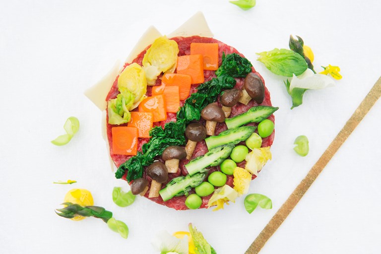 Beef Tartare Recipe with Vegetables - Great Italian Chefs