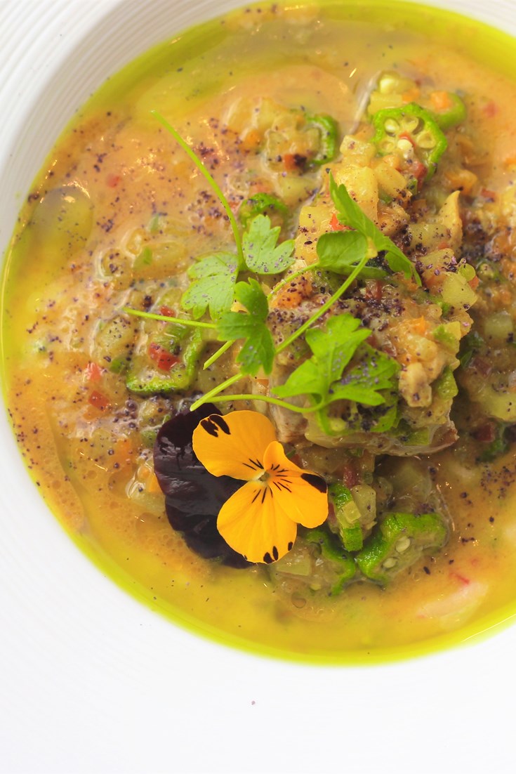 Cou Cou Flying Fish Recipe Great British Chefs