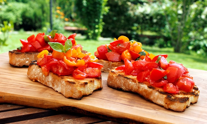 Italian Tomato and Bread Salads - Great Italian Chefs