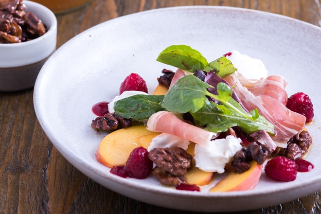 Goat's Curd Parfait Recipe, Blueberries & Basil - Great British Chefs