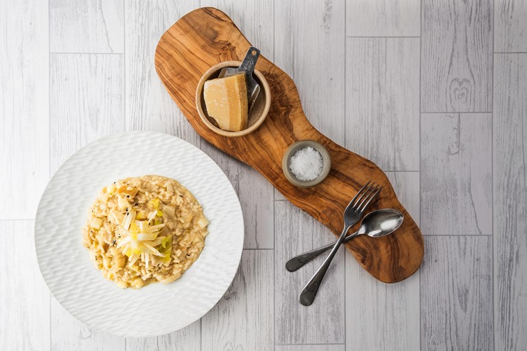 Apple & Chicory Risotto Recipe - Great British Chefs