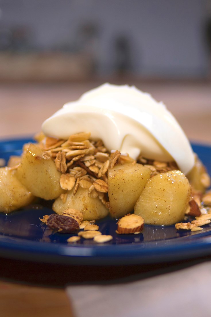 Deconstructed Apple Crumble Recipe - Great British Chefs