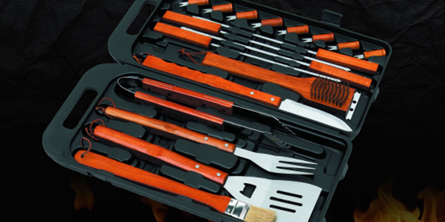Win an 18-piece Landmann barbecue tool set - Great Italian Chefs