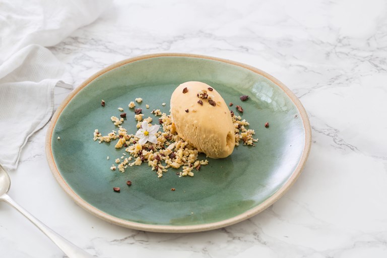 Miso Caramel ice Cream Recipe - Great British Chefs
