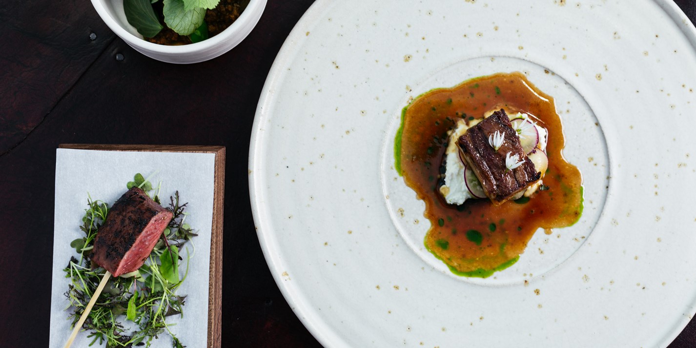 Pressed Lamb Shoulder with Loin Recipe - Great British Chefs