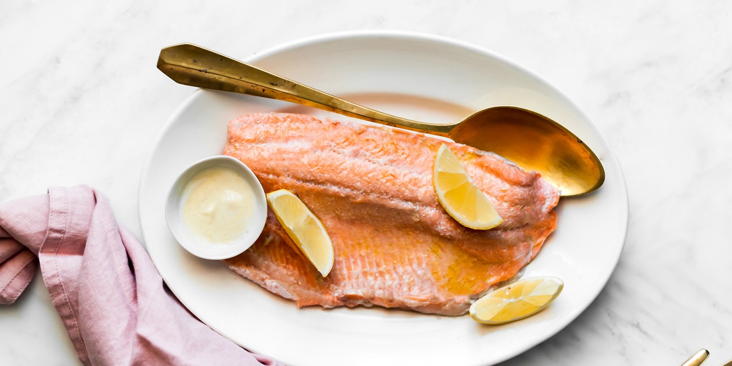 Poached Rainbow Trout Recipe - Great Italian Chefs