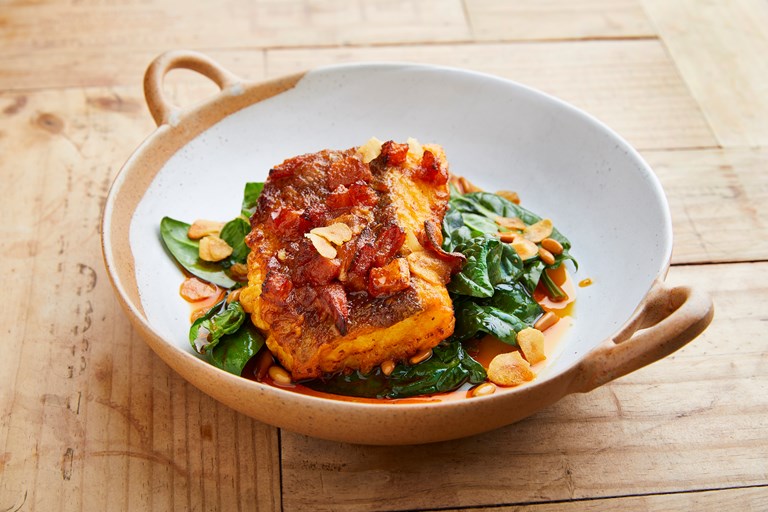 Fried Cod Loin with Pimentón Recipe - Great British Chefs