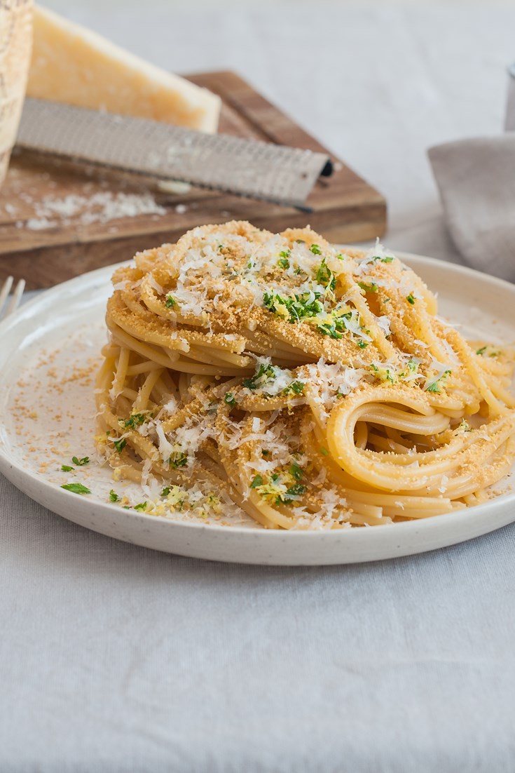 Spaghetti with Gremolata Recipe - Great Italian Chefs