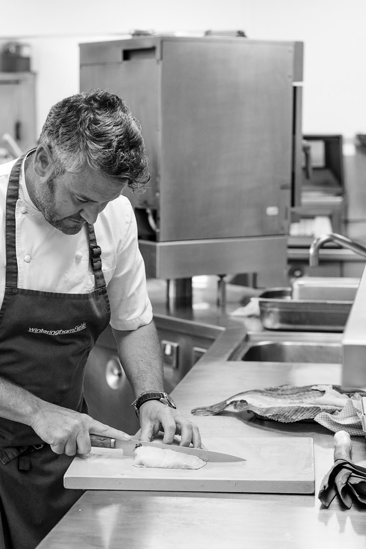 Colin McGurran Chef at Winteringham Fields - Great British Chefs