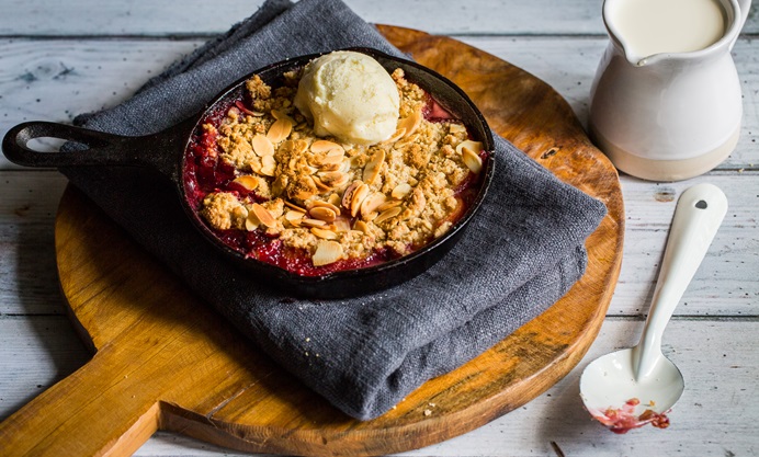 Ultimate Plum Crumble Recipe - Great British Chefs
