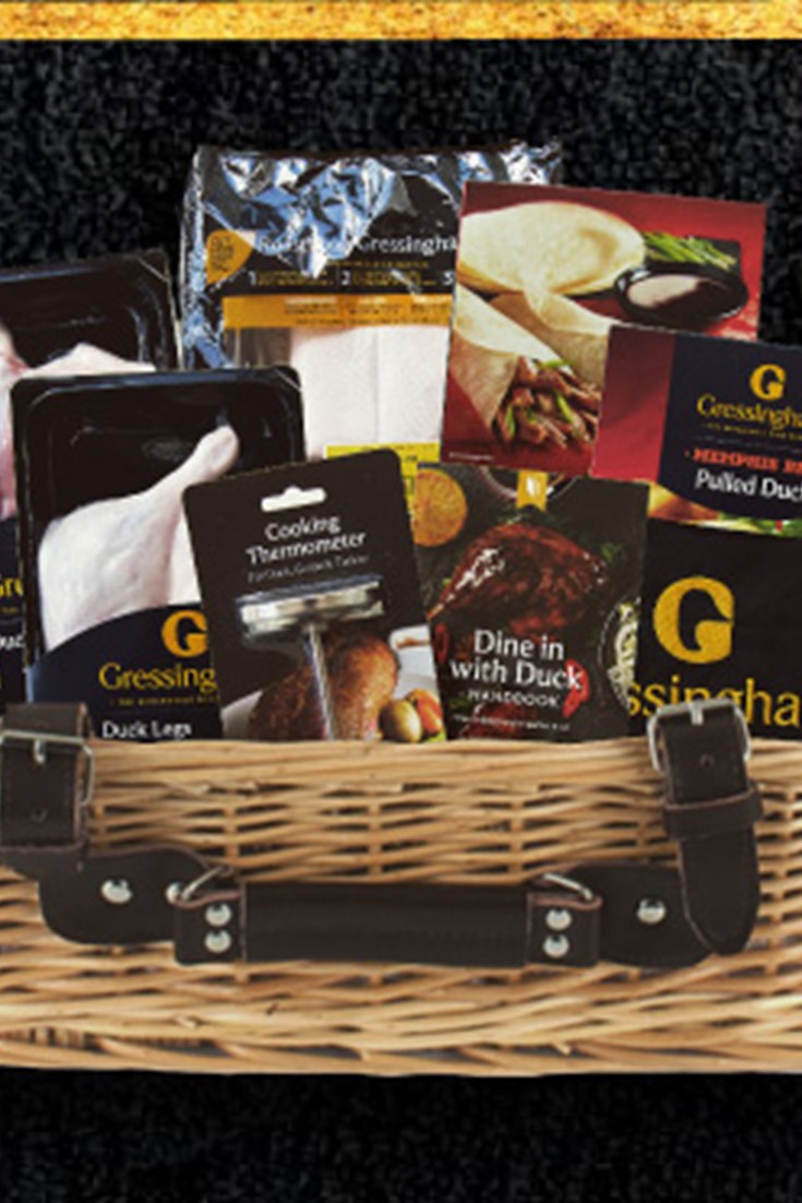 Win a luxury duck dinner hamper worth £200 - Great British Chefs