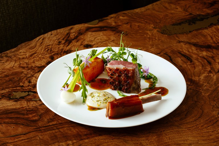 Herdwick Lamb, Spring Vegetables and Clover Recipe - Great British Chefs