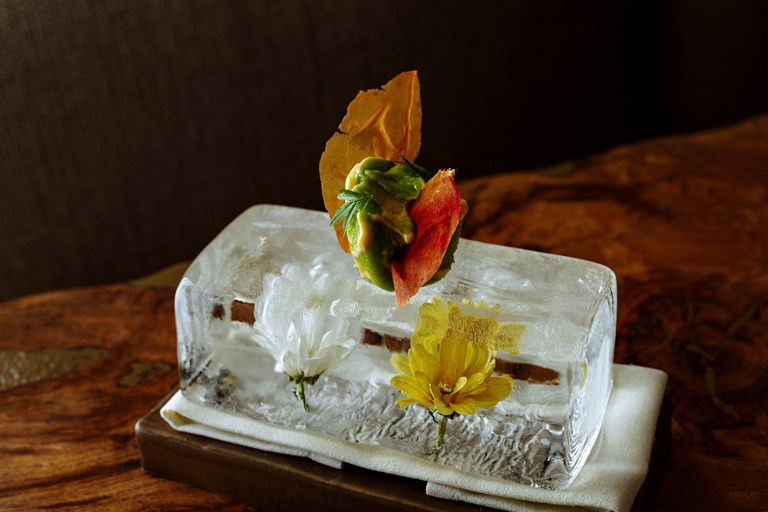 Peach and Marigold Sherbet Recipe - Great British Chefs
