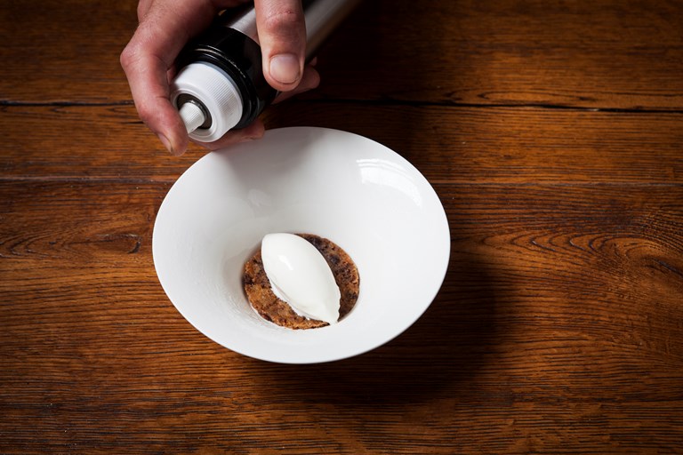 Milk Meringue, Whey Ice Cream and Cookies recipe - Great British Chefs