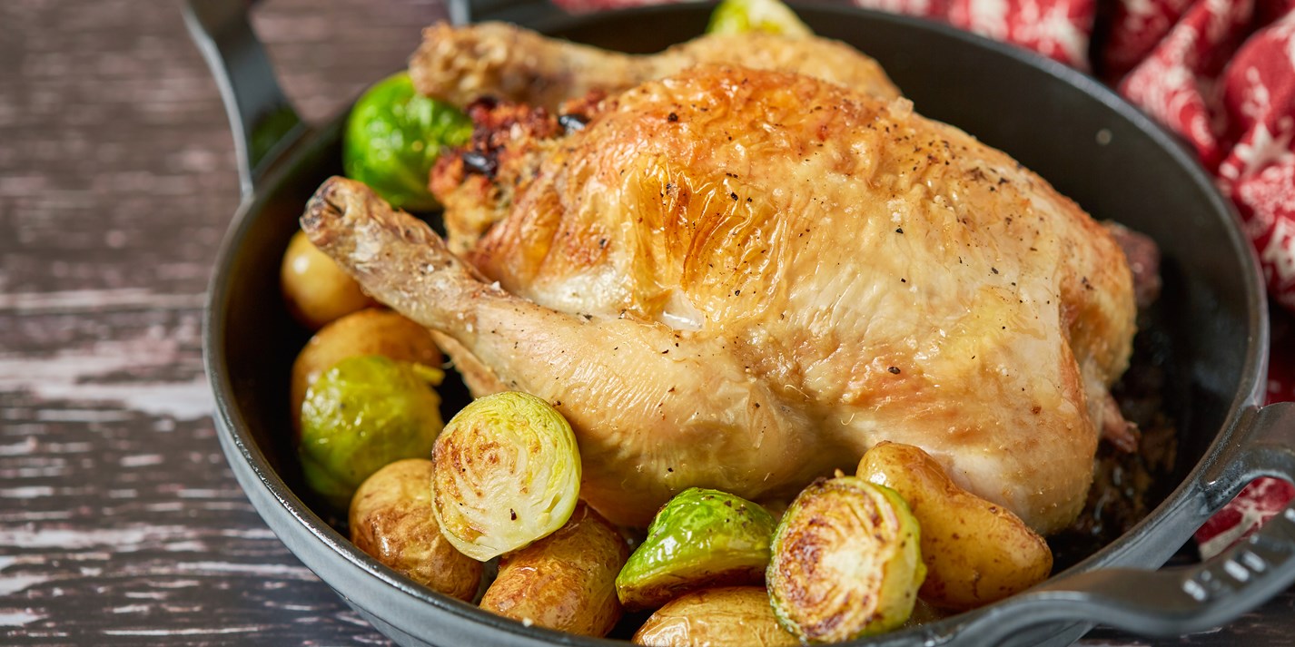 One-Pot Christmas Poussin Recipe - Great British Chefs