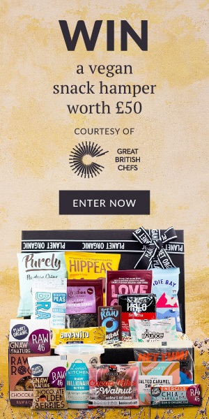 Win a vegan snack hamper worth £50 - Great British Chefs