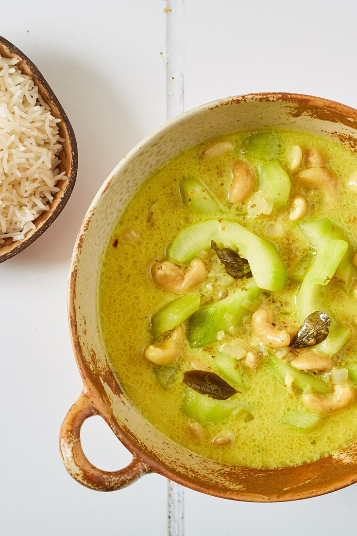 Cucumber and Cashew Nut Curry Recipe - Great British Chefs