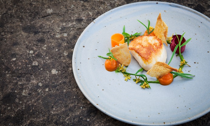 Orkney Scallop with Fermented Carrots and Alexanders Recipe - Great ...