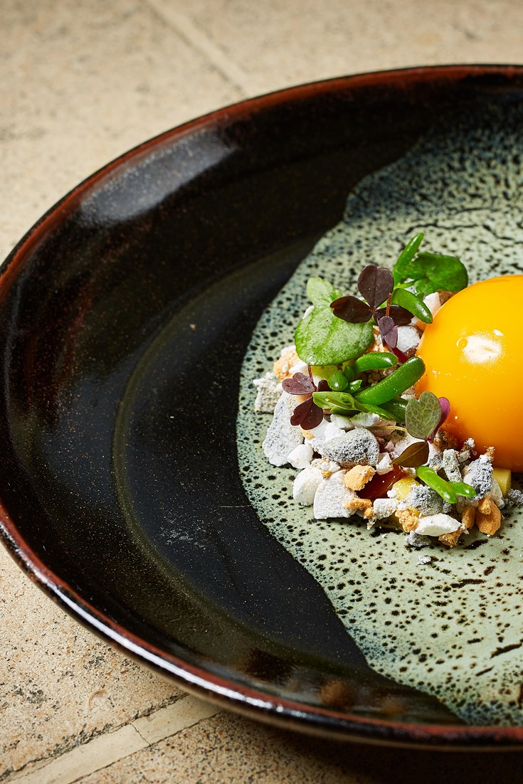 Mango Bavarois with Sea Buckthorn Recipe - Great British Chefs