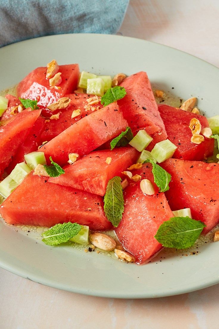 Salted Watermelon Salad Recipe - Great British Chefs