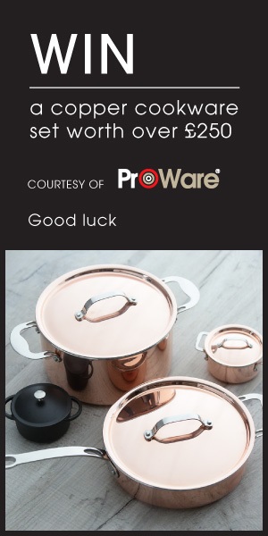 Win a copper cookware set worth over £250 - Great British Chefs