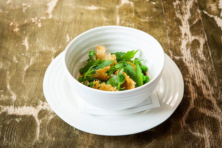 Crab Royale Recipe with Peas - Great British Chefs