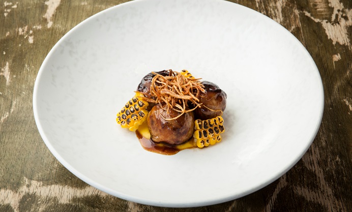 Venison Faggots with Sweetcorn Recipe - Great British Chefs